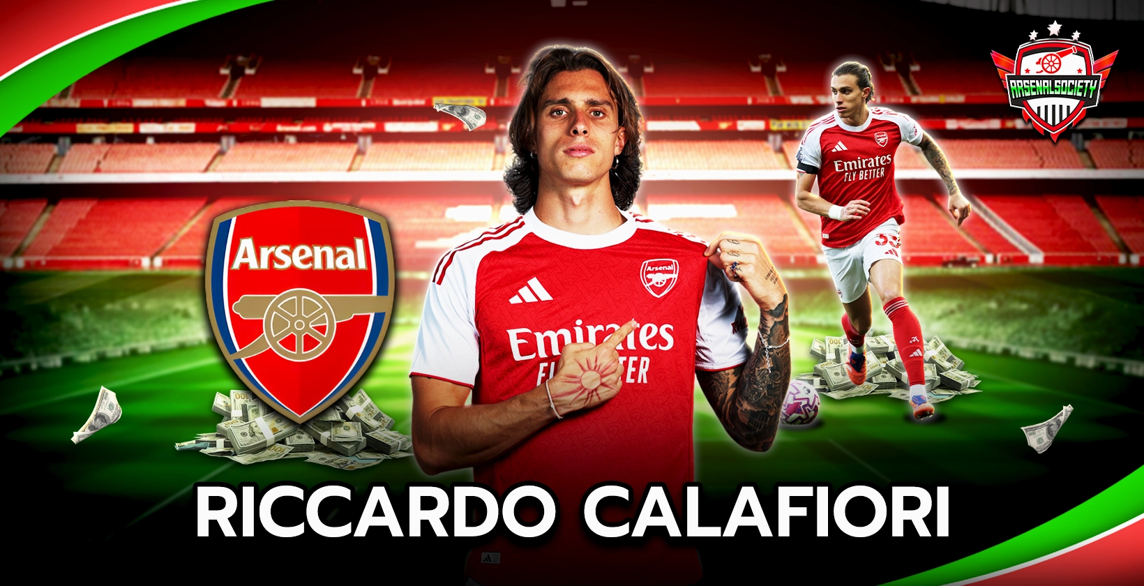 Riccardo Calafiori กองหลังอิตาเลียนเป้าหมายเสริมทัพแนวรับอาร์เซนอล